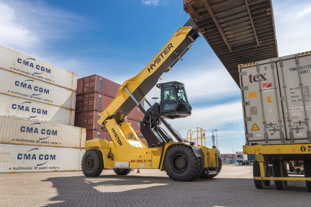 Hyster improving container handling in rail terminals | Industrial ...