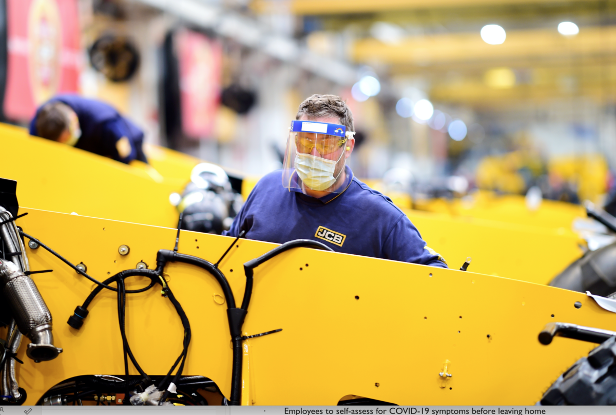 Safety measures unveiled as JCB resumes production | Industrial Vehicle ...