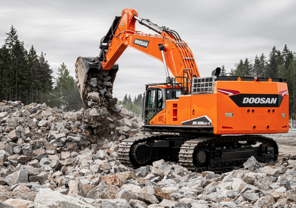 Doosan launches new Stage V 80 tonne crawler excavator | Industrial ...