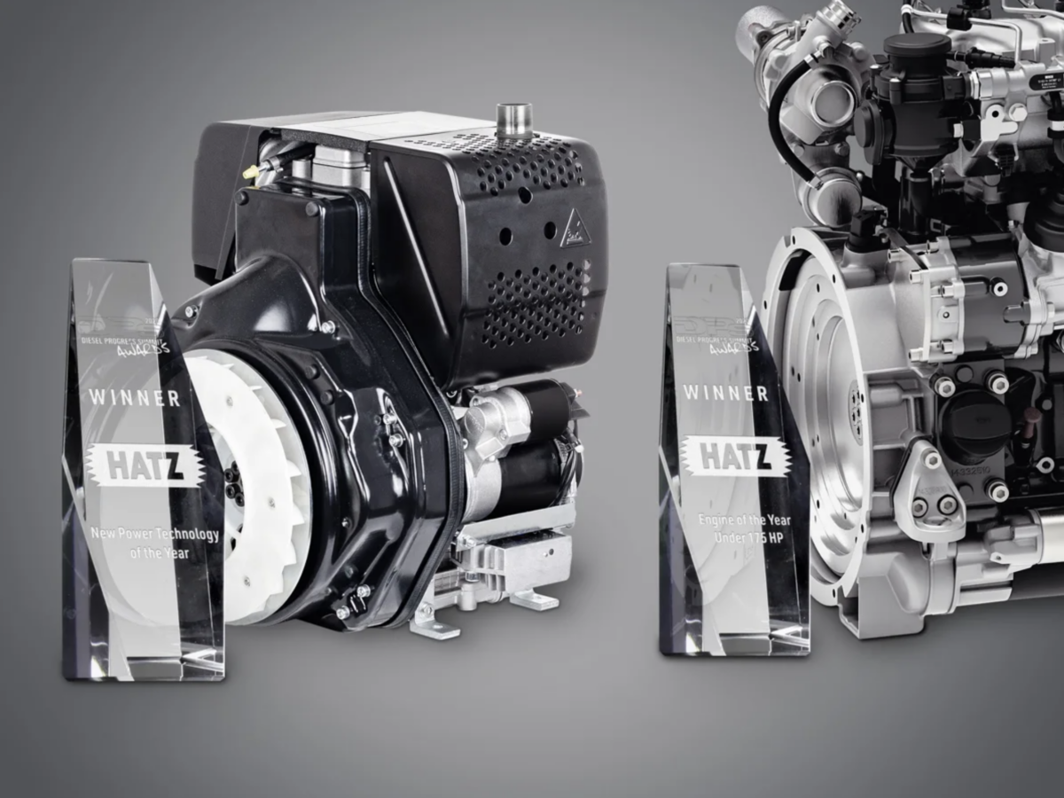 Two industry awards for Hatz | Industrial Vehicle Technology International