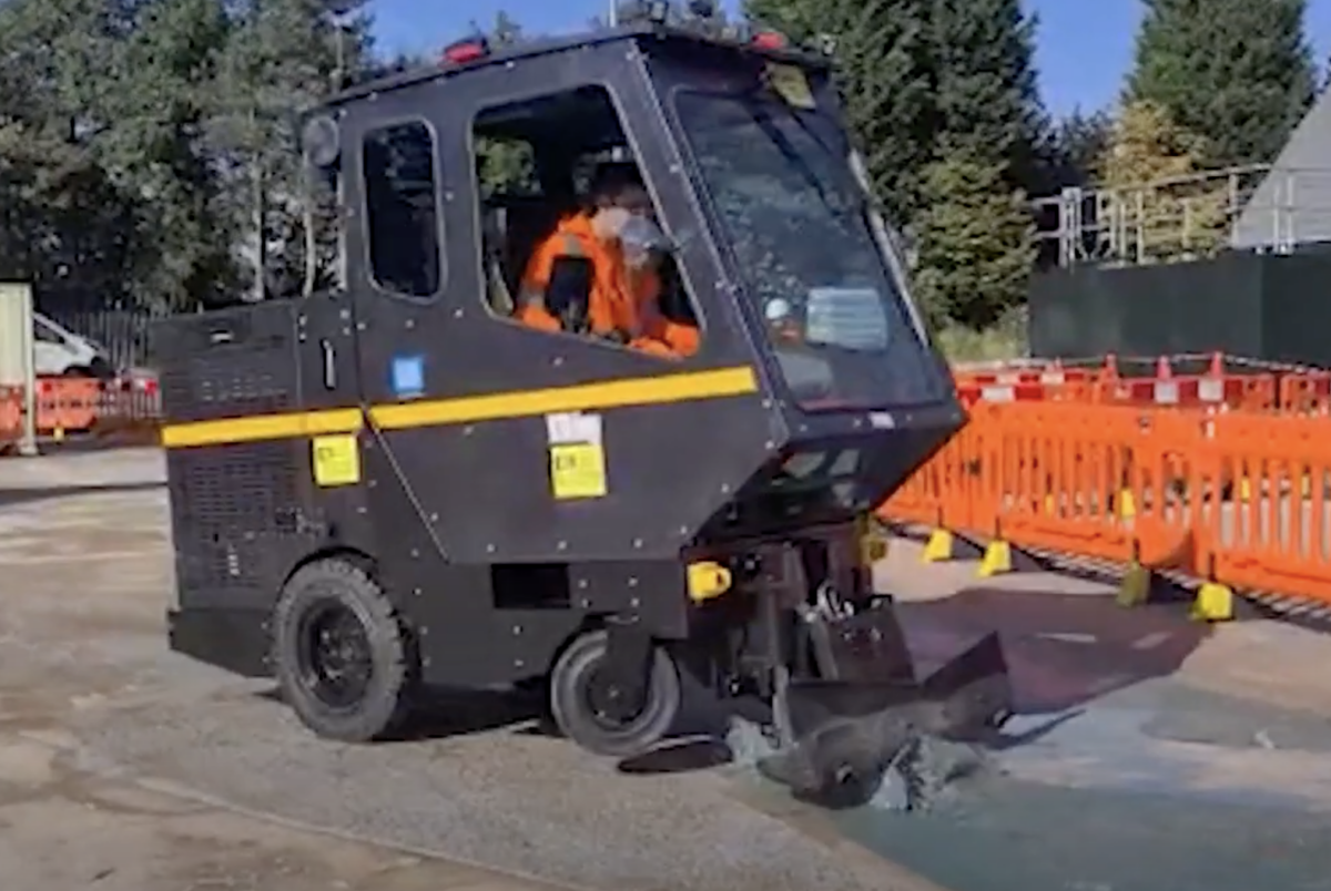 New roadwork vehicle cuts noise and dust | Industrial Vehicle ...