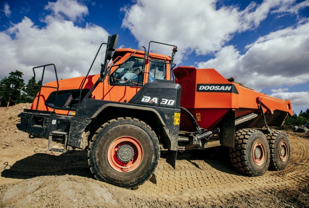 Doosan launches new Stage V articulated dump trucks | Industrial ...