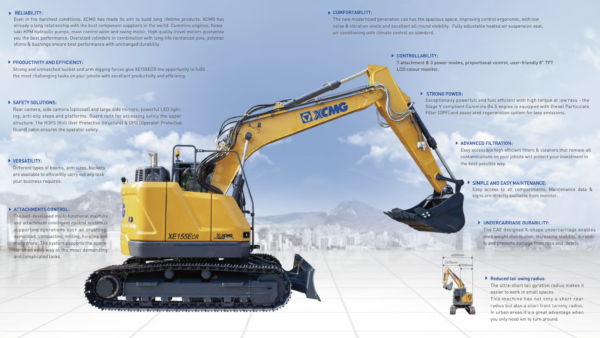 XCMG introduces new mid-sized hydraulic excavator | Industrial Vehicle ...
