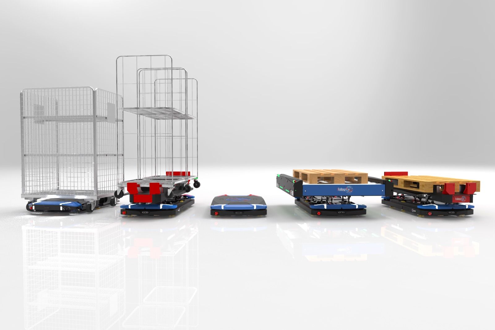 New autonomous robot able to handle two roll cages | Industrial Vehicle ...