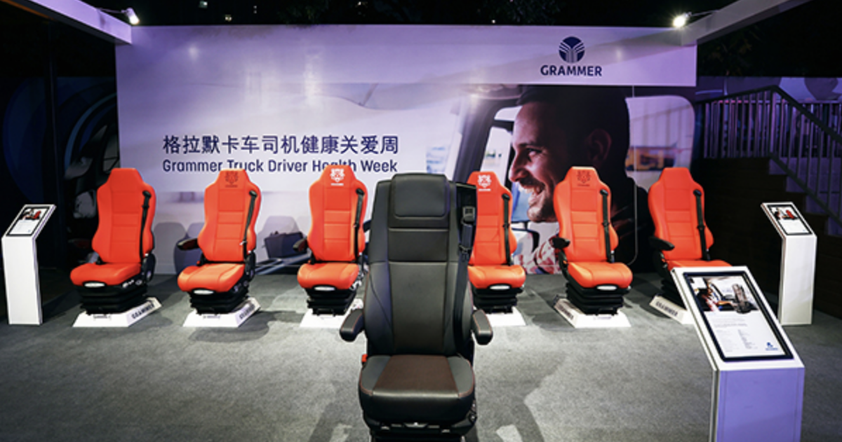 Grammer expands global footprint with launch of Roadtiger seat in China ...