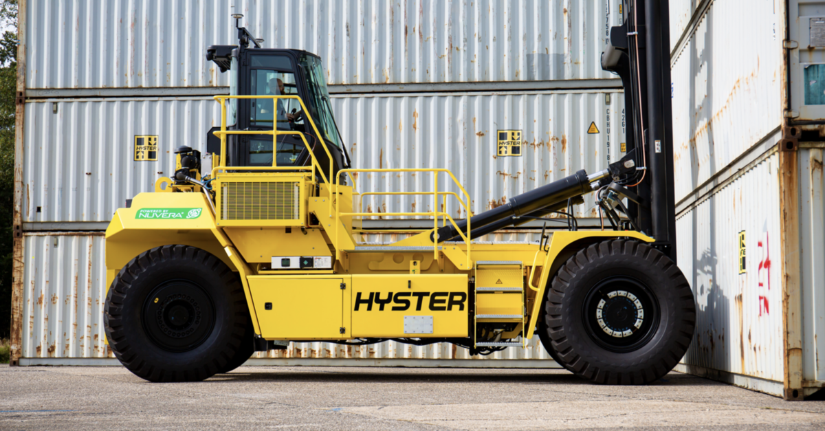 Hyster begins first real-world pilot of hydrogen fuel cell container ...
