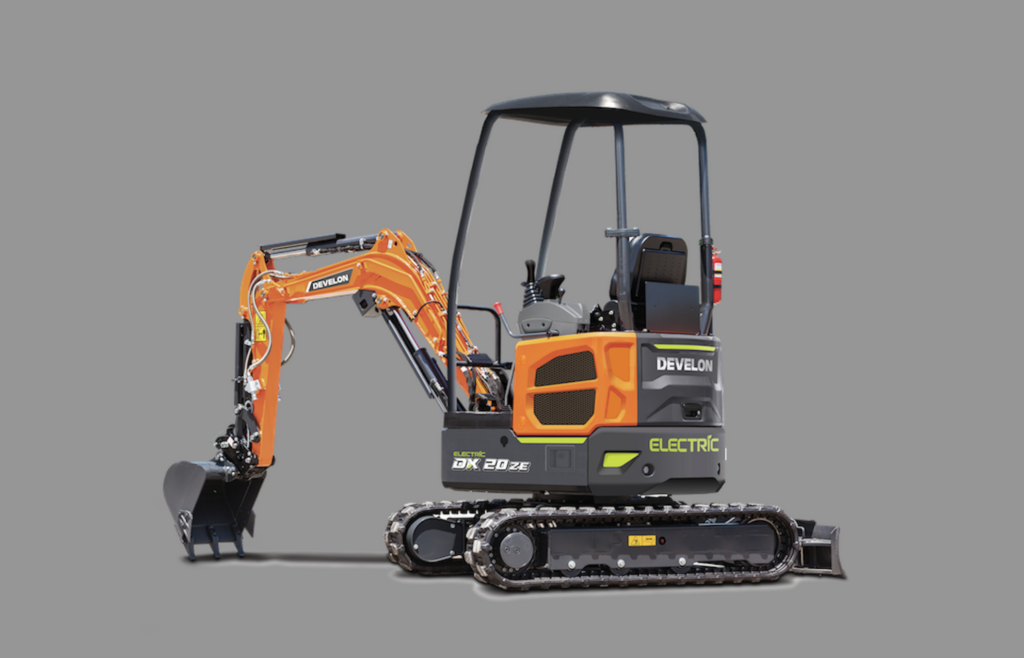 Develon launches updated electric-powered mini-excavator | Industrial ...