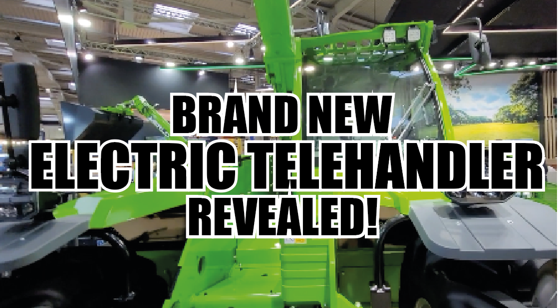 AGRITECHNICA 2023: Merlo launches full-size battery electric ...