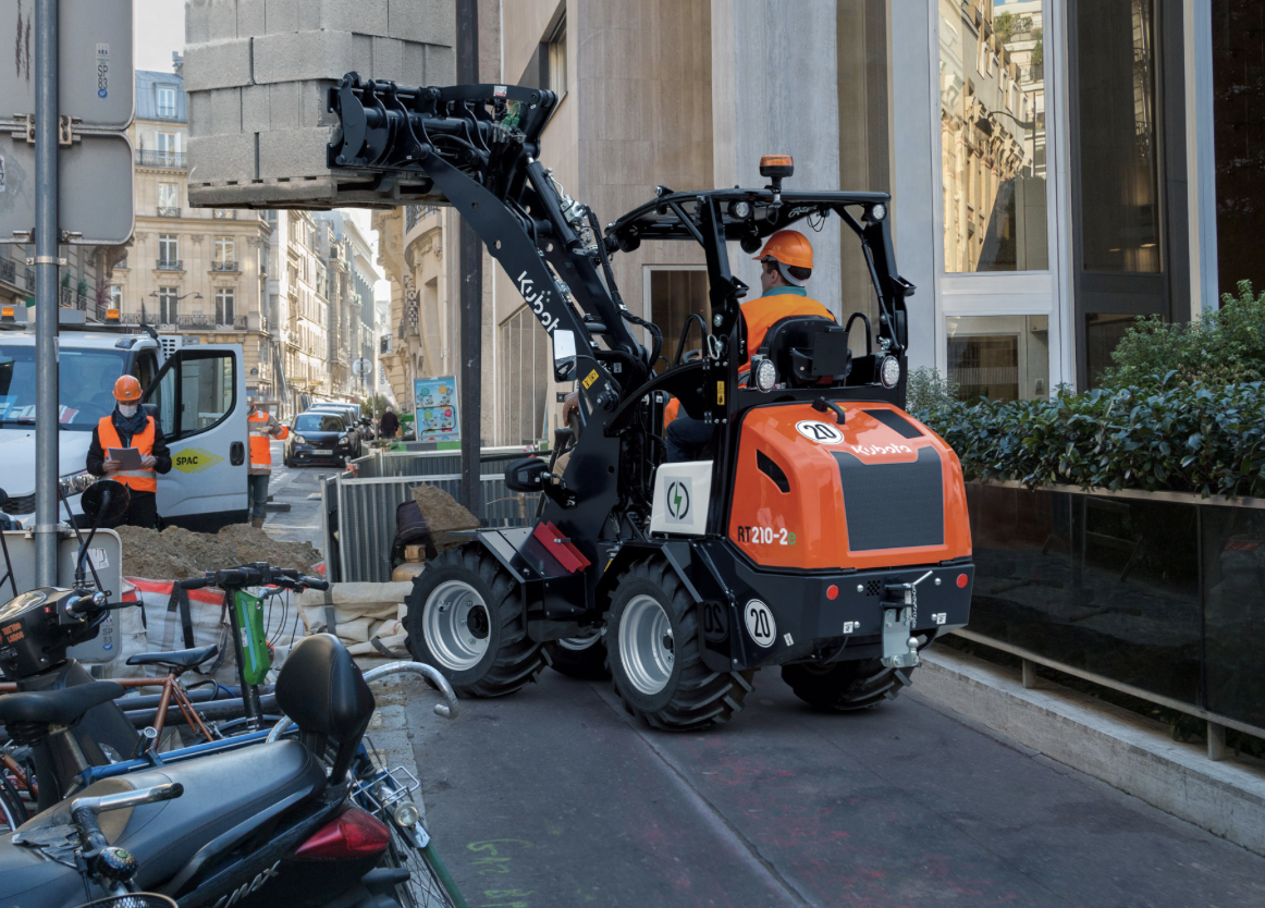 Kubota launches battery-powered compact articulated loaders ...