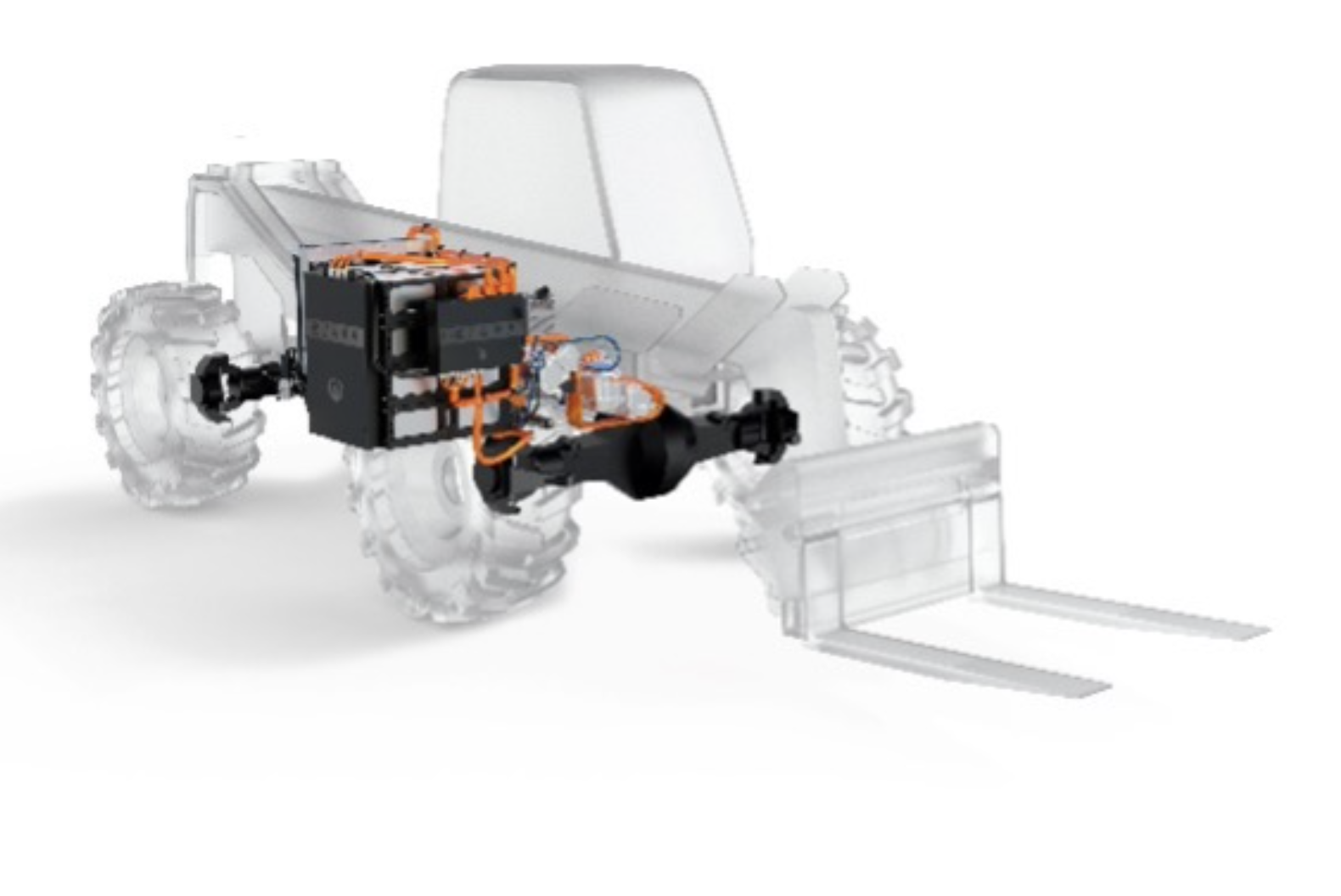 Electrification for loaders and telehandlers available from single ...