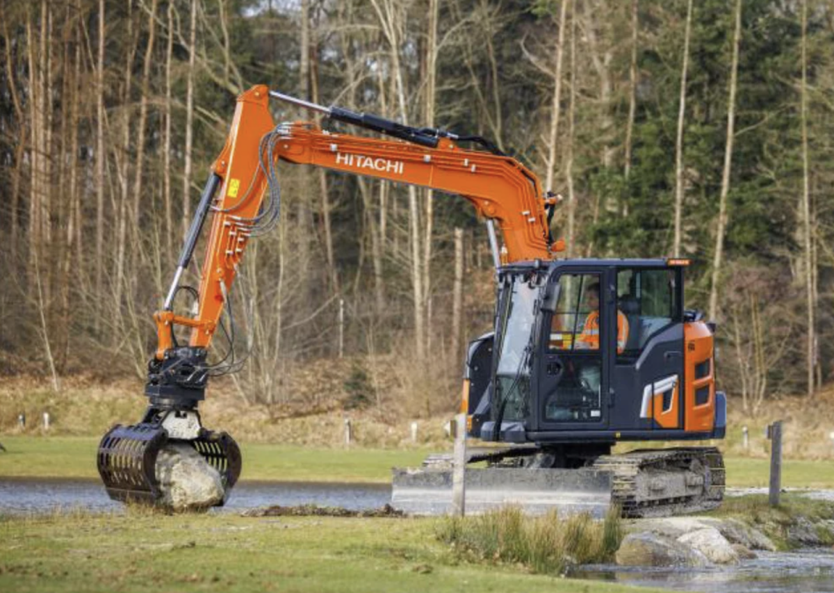 Hitachi Construction Machinery unveils new Zaxis-7 compact excavators ...