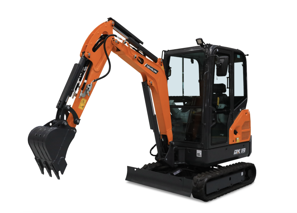 Develon launches new mini-excavators | Industrial Vehicle Technology ...