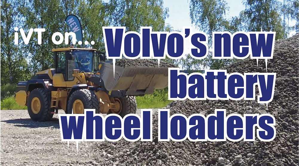 VIDEO: Volvo CE's new battery-powered wheel loaders | Industrial ...
