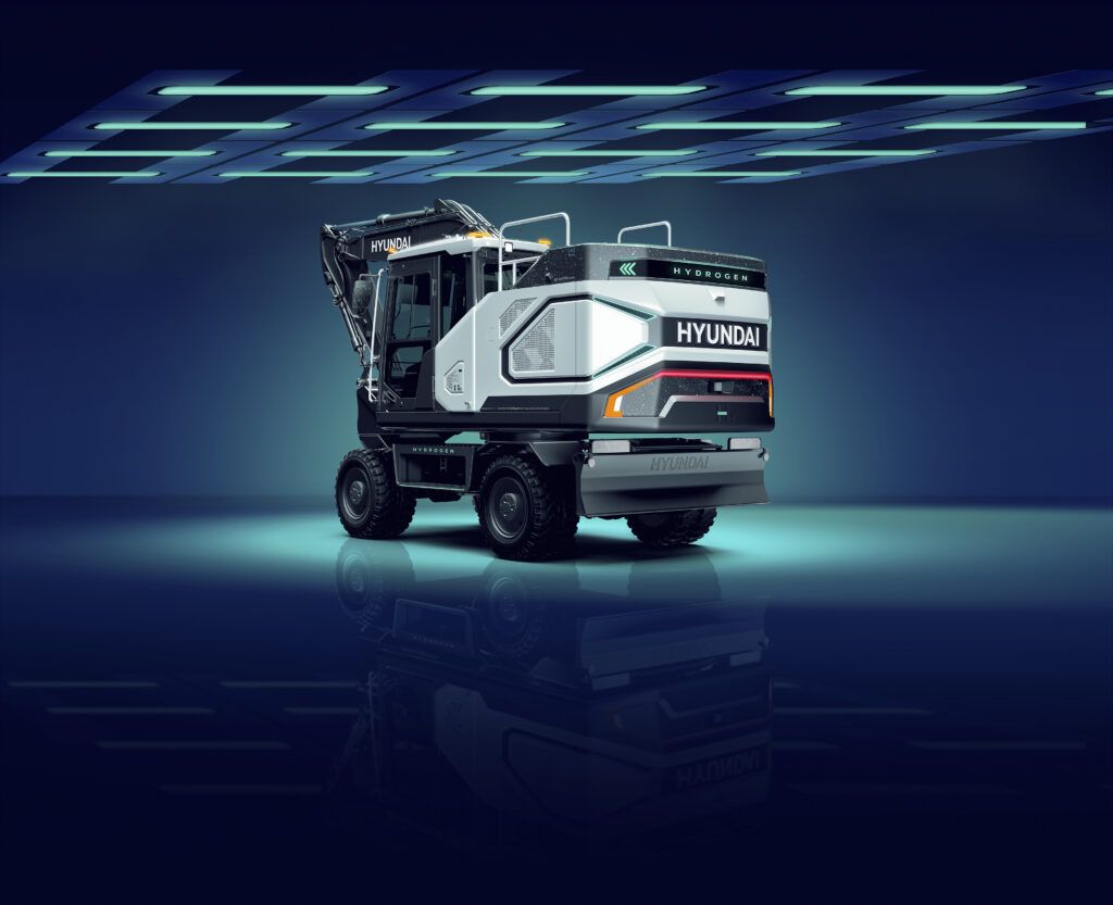 Hyundai Construction Equipment to demonstrate hydrogen fuel cell ...