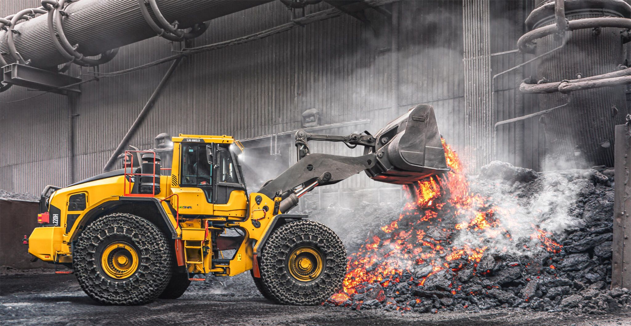 FEATURE: How can OEMs maximise safety for operators moving molten slag ...