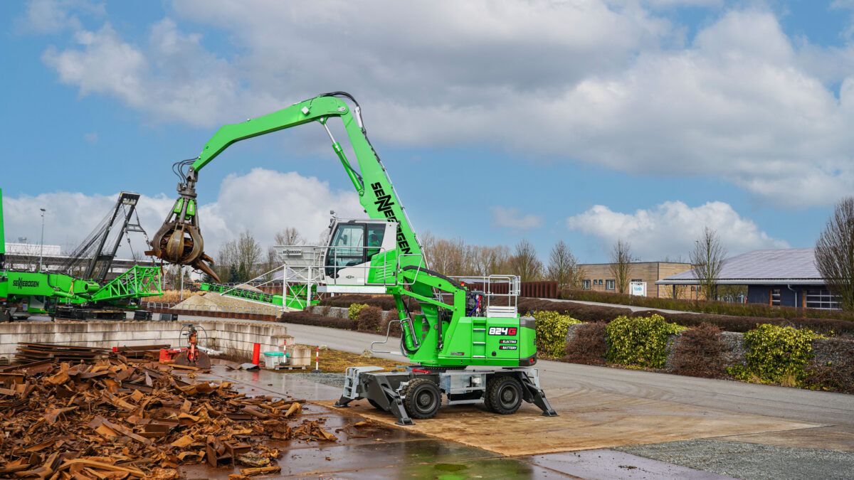 Sennebogen to showcase new battery-powered material handlers at Bauma ...