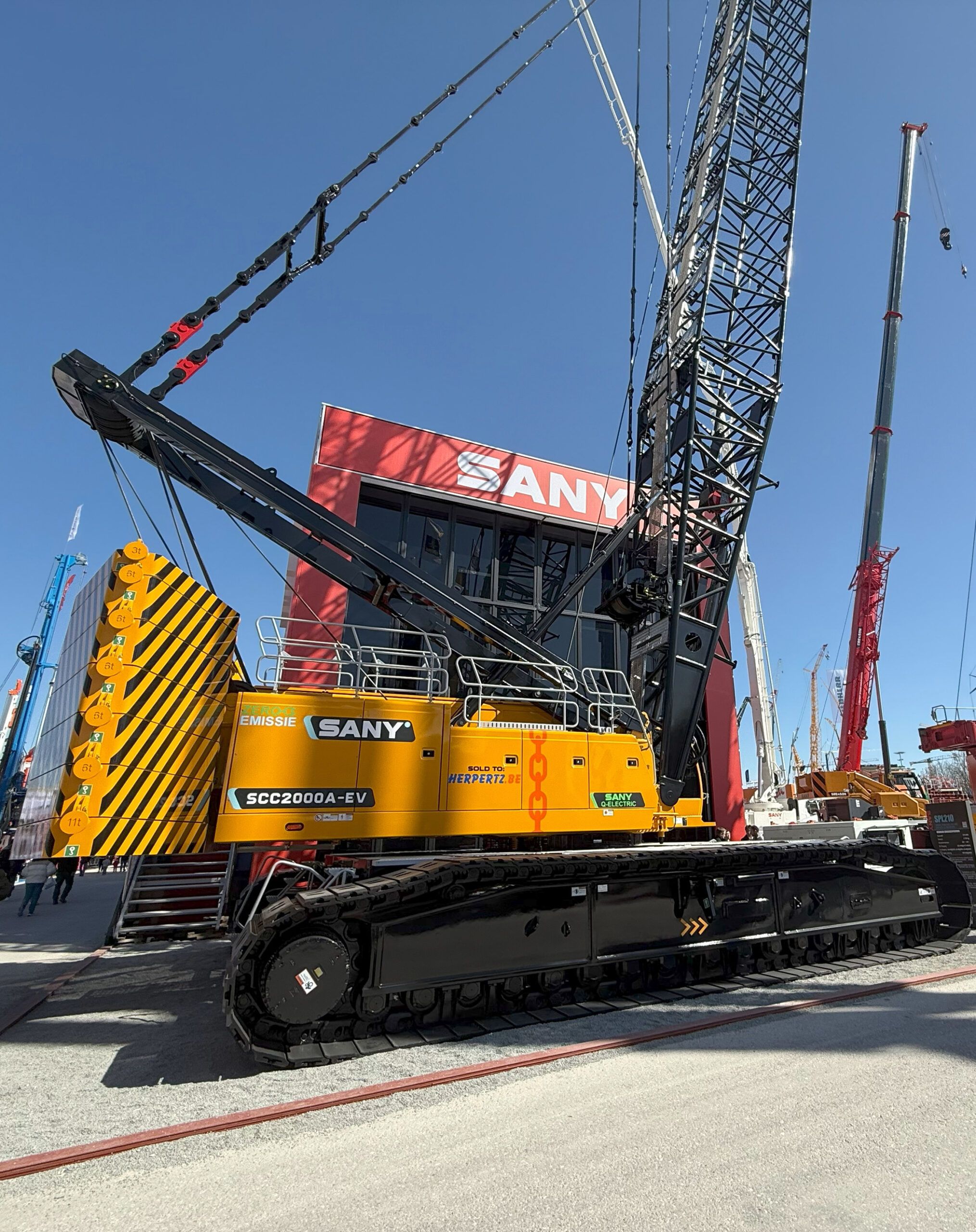 Danfoss eHydraulic Power Module enables electrification of Sany crawler crane - Machinery Asia ...