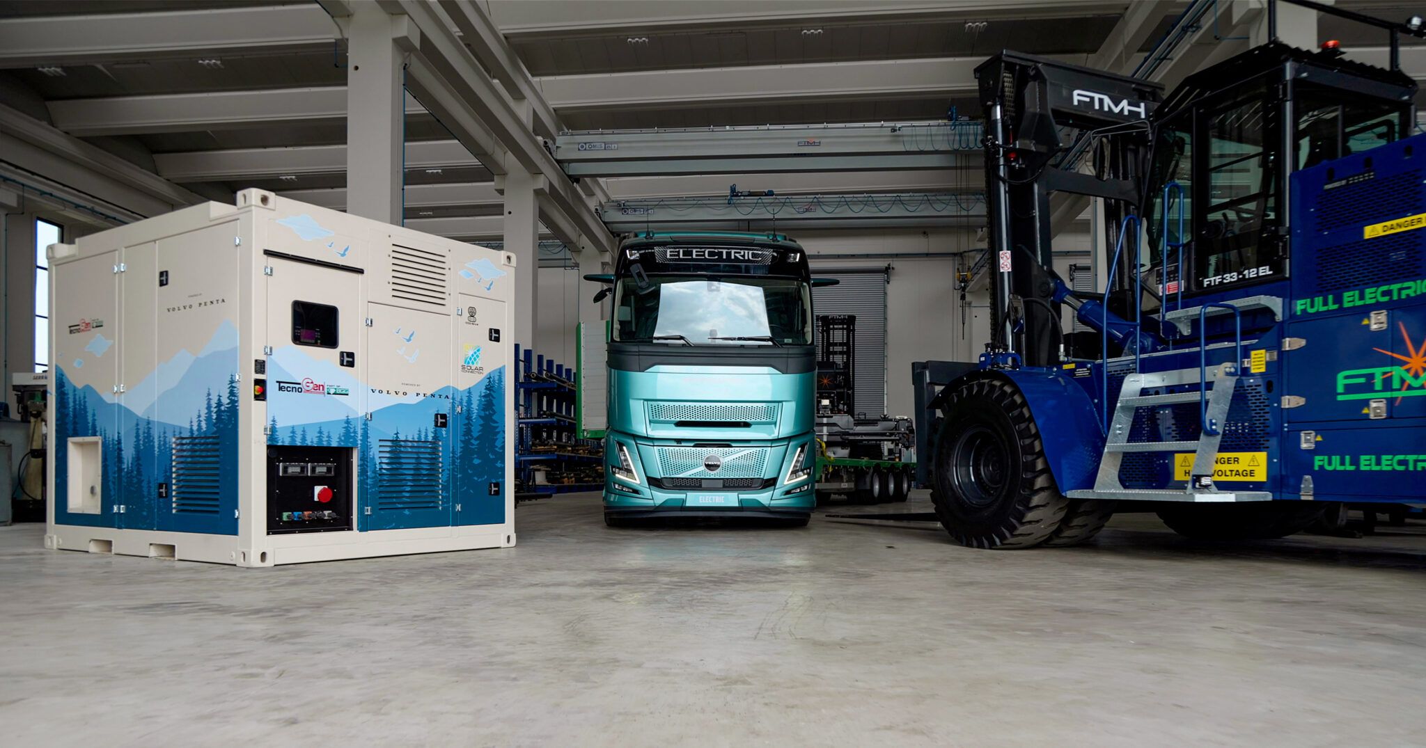 Volvo Penta and FTMH develop modular e-driveline for material handling ...