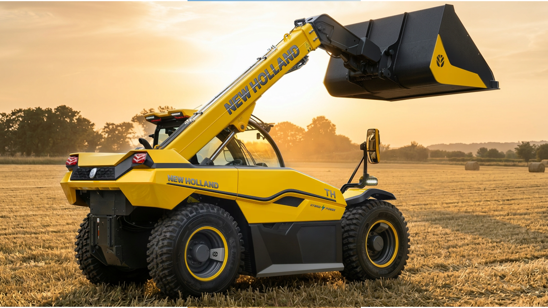New Holland Hybrid Telehandler prototype wins iF Design Award 2026 ...